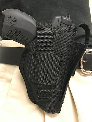 Colt 380 Government Model Big Dog Gun Holster fits Black Nylon OWB ...
