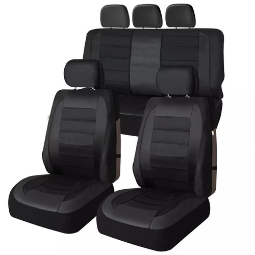 For All Land Rover Car Seat Cover 5 Seats Eco-Leather Rugged Luxury | eBay