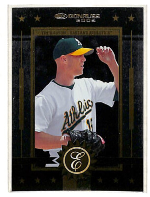 2005 Donruss Tim Hudson Elite Series Card 751/1500 Athletics | eBay