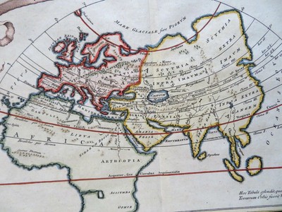 Pre-1900 - Hand Color Map