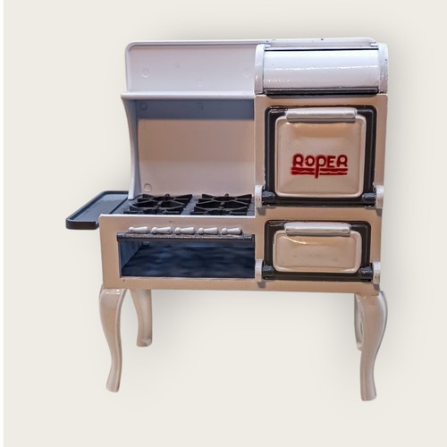 Roper Dollhouse Range Stove Oven With Vintage Miniatures | eBay