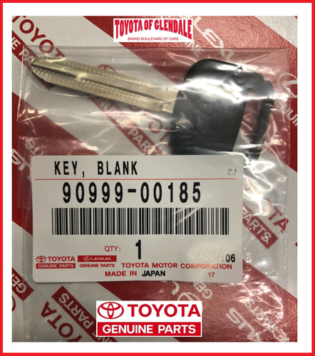 GENUINE TOYOTA OEM NEW UNCUT NON CHIP IGNITION BLANK MASTER KEY 90999 ...