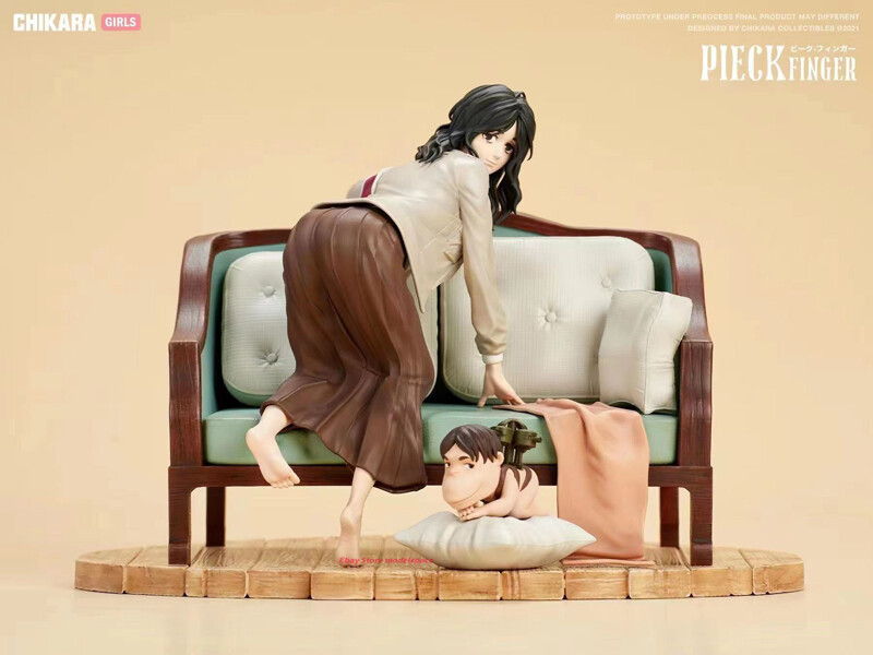 CHIKARA Studio Attack On Titan Pieck Finger GK Resin Painted Figure ...