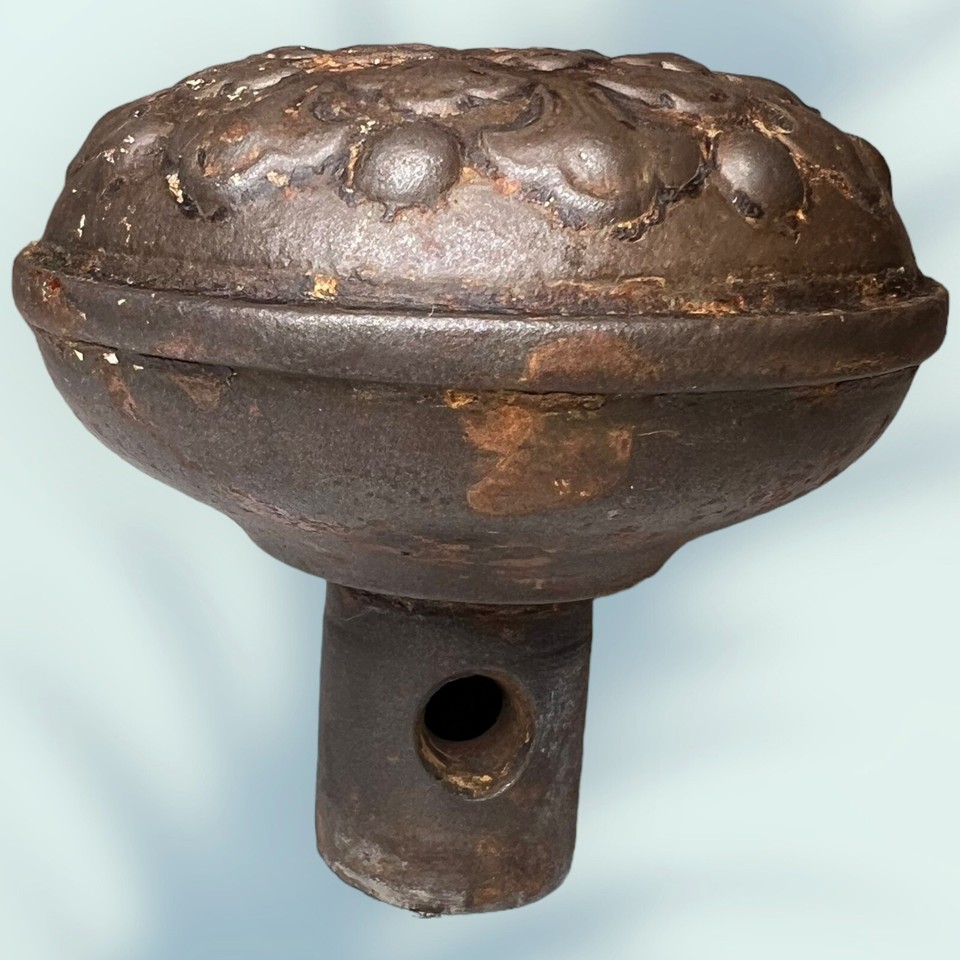 Scarce Antique 1890 Norwalk “ideal” Wrought Steel Single Door Knob Web ...