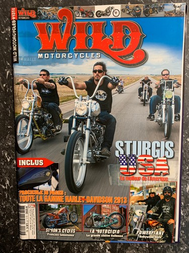 Magazine Wild Motorcycles N°131 (avec Spécial Harley-Davidson 2013) | eBay