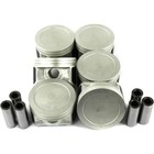 P182 DNJ Pistons Set of 6 for Kia Optima Hyundai Tucson Santa Fe ...