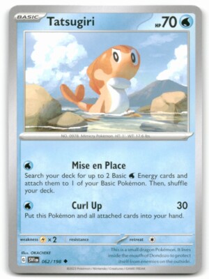 Pokemon Trading Card TCG Tatsugiri #062 | eBay
