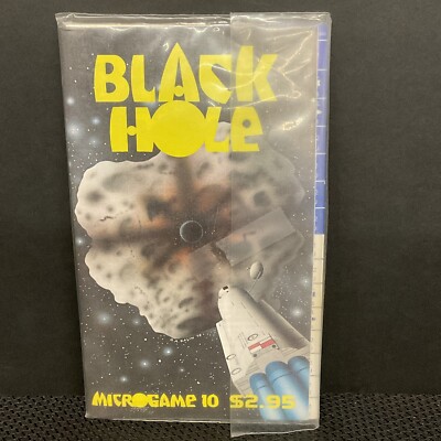 Metagaming 1978 : MicroGame #10 - BLACK HOLE - fantasy space game ...