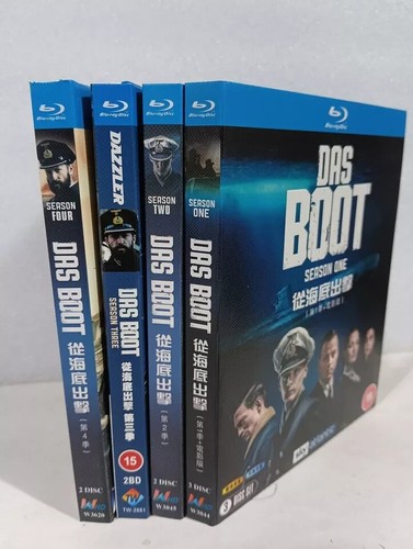 Das Boot Season 1-4 (2023) Movie TV Film 9-Disc All Region New Box Set ...