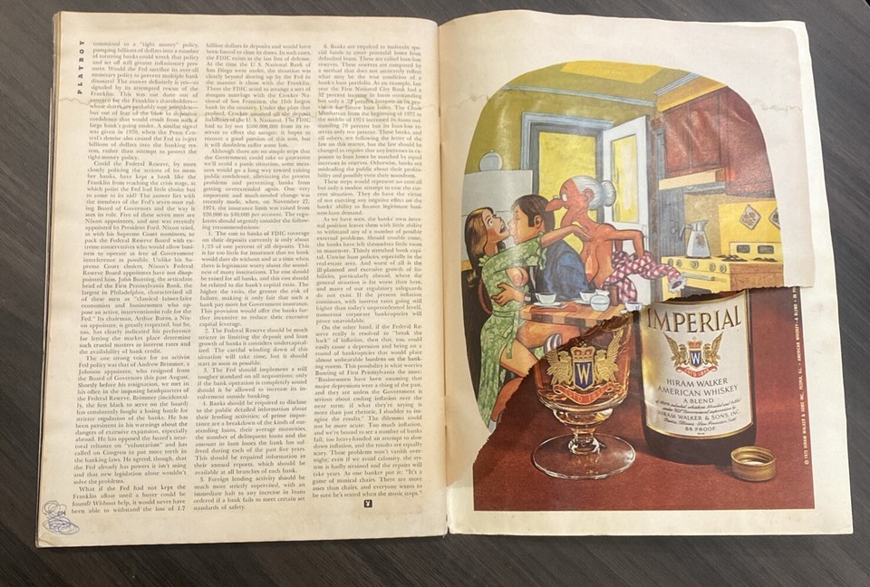 Vintage Playboy Magazine February 1975 With Centerfold | eBay