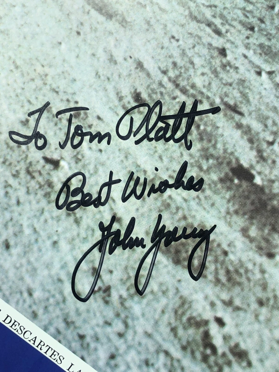 John Young Astronaut Autograph