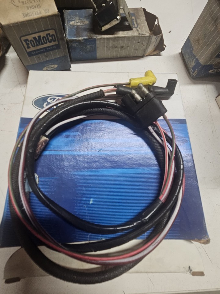 NOS 1969-70 FORD MERCURY ENGINE GAUGE TO DASH WIRING HARNESS D4AZ-14289 ...