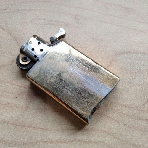 Zippo Lighter Golden Tortoise Slim Made In 1998 | eBay