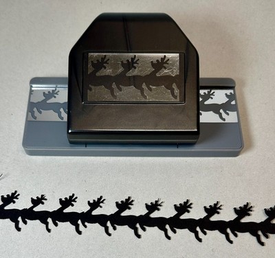 EK Success Tools REINDEER Chain Border Paper Punch Edge Rudolph ...