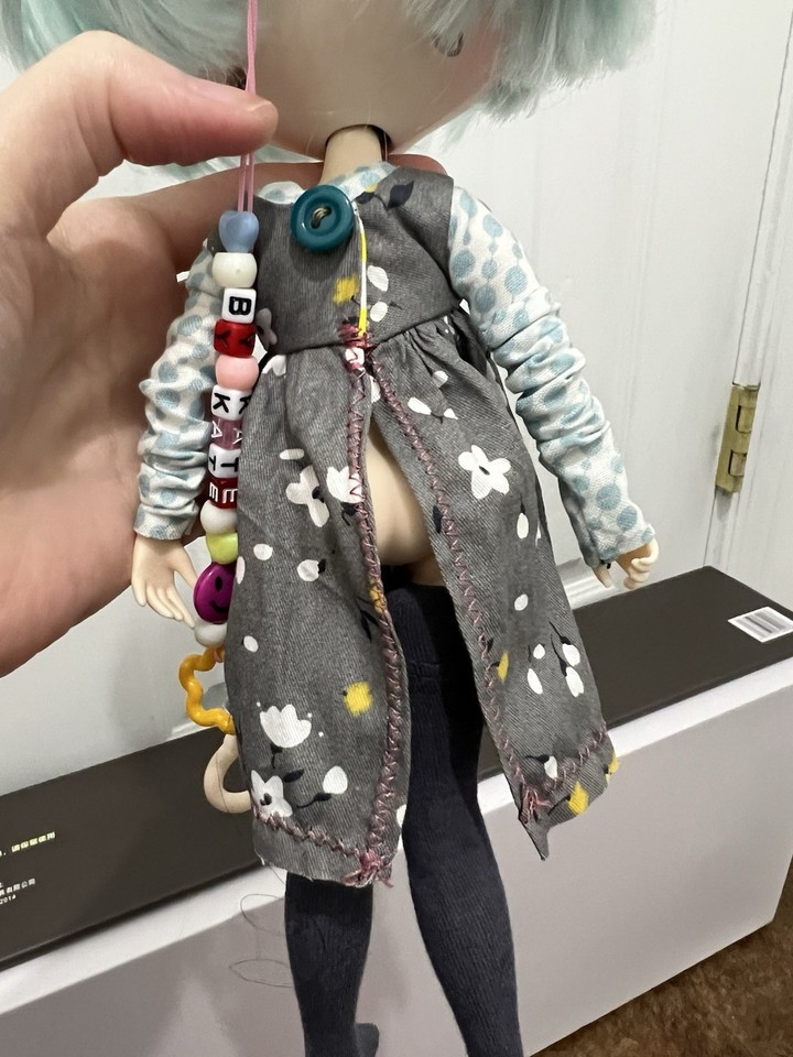 Blythe Doll OOAK Carved Lips Custom Doll On Azone Body With Clothes | eBay