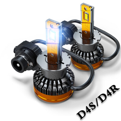 2X D4S D4R LED Headlight Bulb Replace HID Xenon 6000K Conversion Kit ...