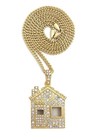 New Trap House Pendant with 24" Box,Cuban,Rope Chain Hip Hop Necklace ...