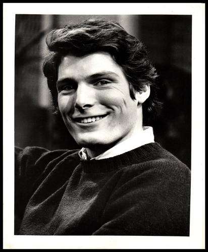 CHRISTOPHER REEVE SUPERMAN HOLLYWOOD ACTOR 1960s HANDSOME PORTRAIT ...