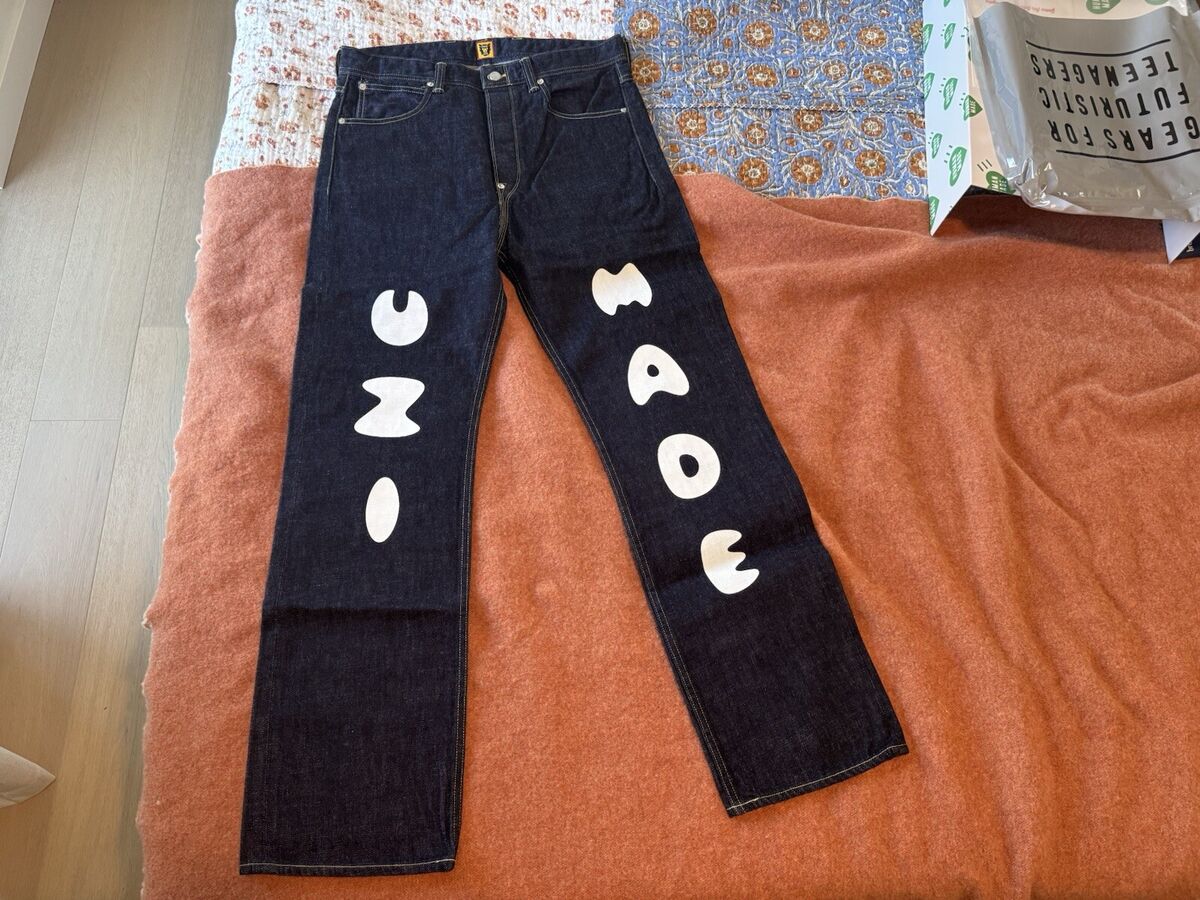 Human Made Uzi Made Denim Pants Size 34 *Rare* | eBay Human Made Uzi Made Denim Pants Size 34 *Rare* | eBay