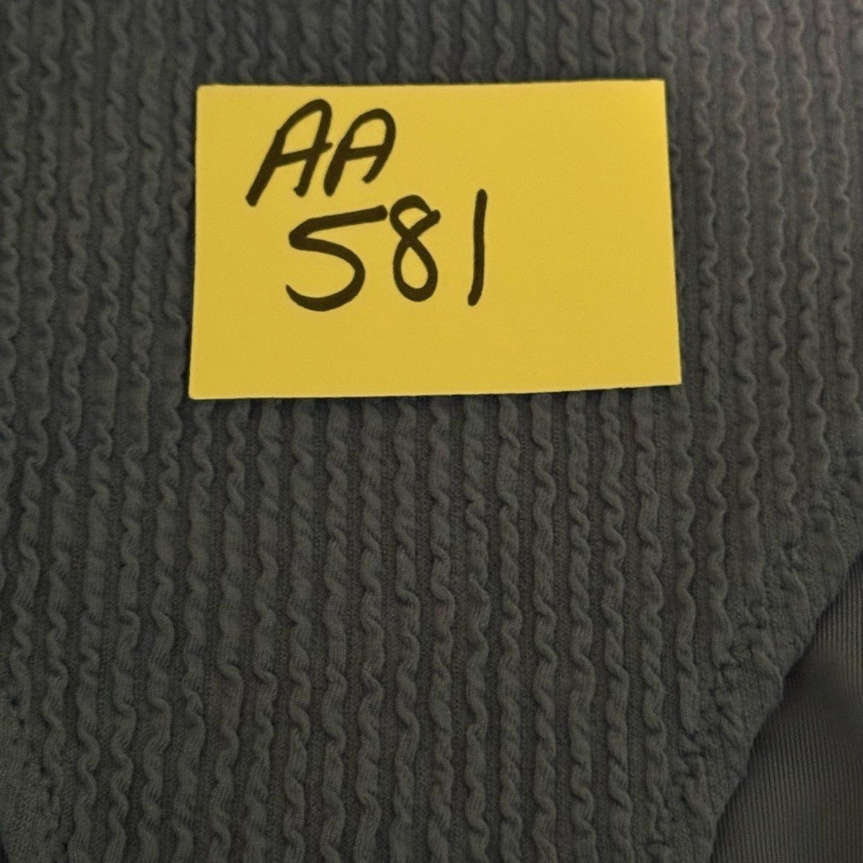 AA-581 Aerie NWT Cheeky Blue Ribbed Summer Swim Bikini Bottoms Size L ...