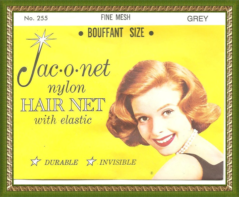 Jac-O-Net FRENCH TINY bob size ultra fine nylon mesh Bouffant Invisible ...
