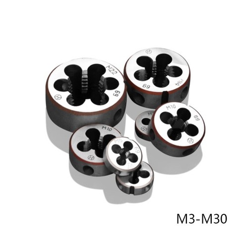 Quality M3-M30 Thread Dies Alloy Steel Taps Round Circular Die For ...