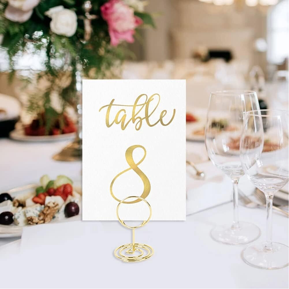 10pcs Place Card Stable Menu Wedding Party Restaurant Table Number ...