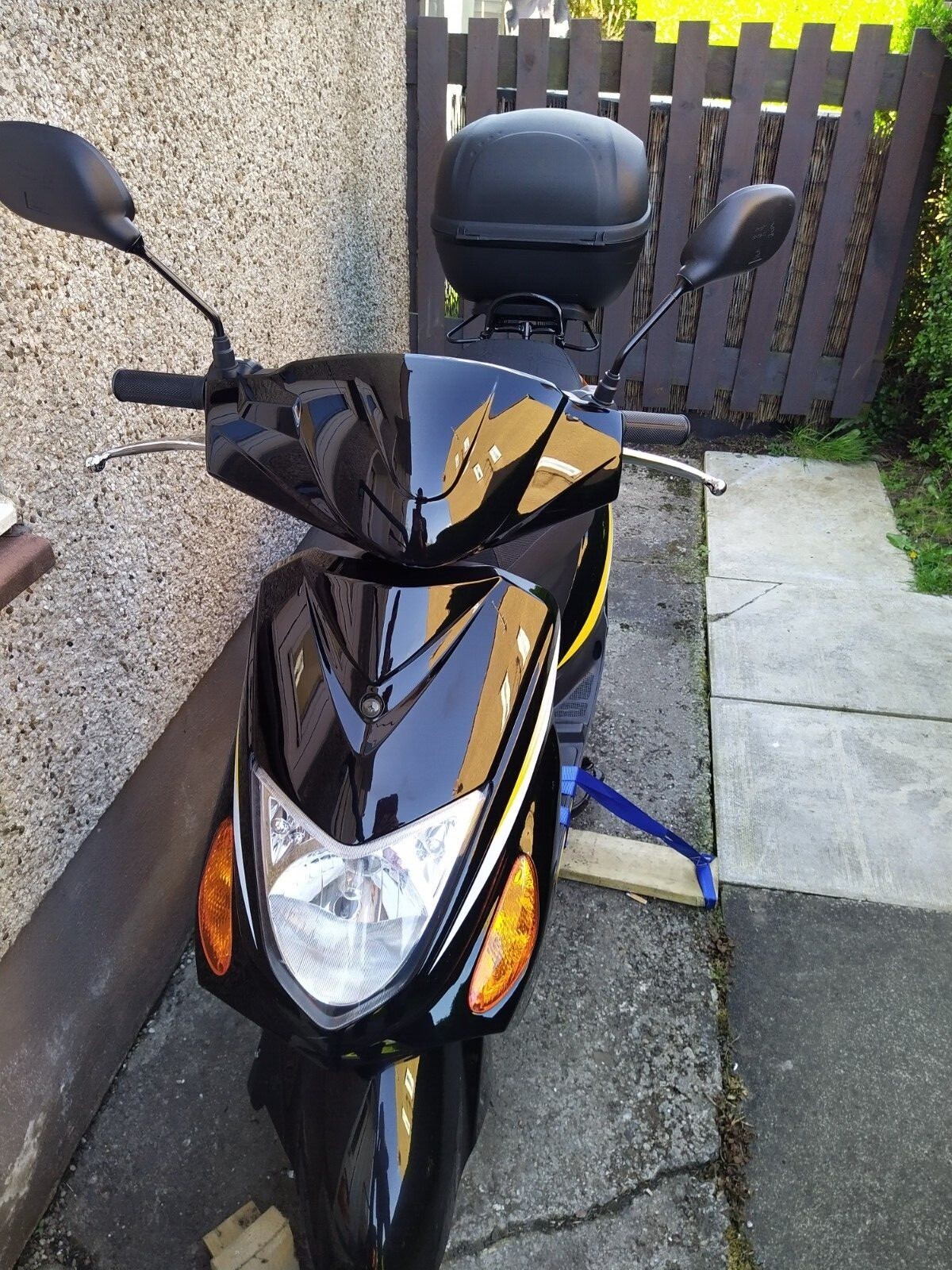Leeway Sun 50cc Scooter Black | eBay UK