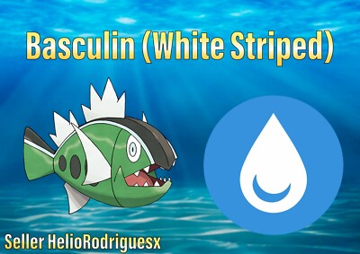 Basculin (White Striped) Pokemon Trade Go | eBay