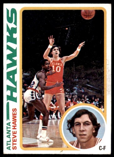 1978-79 TOPPS STEVE HAWES . ATLANTA HAWKS #21 | eBay