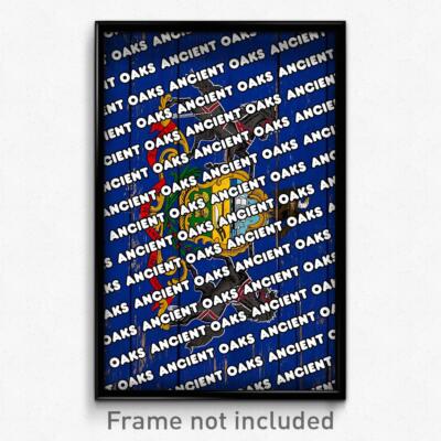 Ancient Oaks Pennsylvania Poster (PA City Souvenir 11x17 Town Print) | eBay