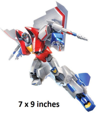 Starscream Wall Decal Transformers Decepticon Jet Sticker Peel & Stick ...