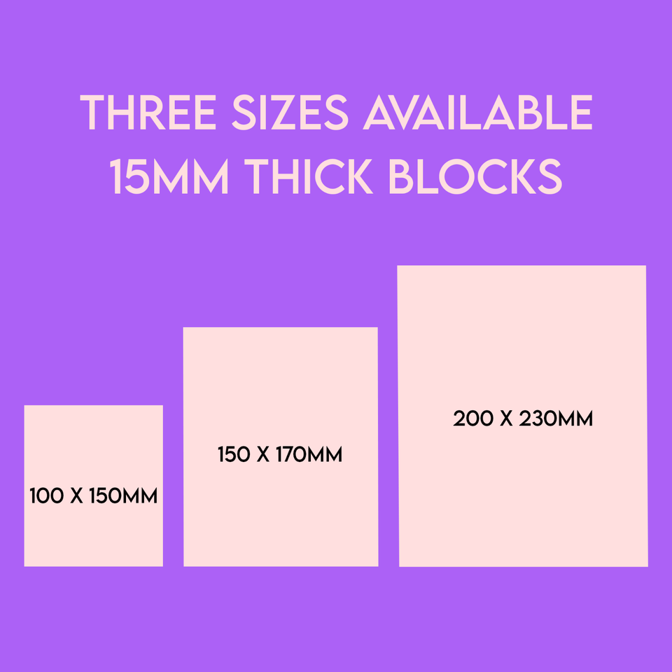 Personalised Acrylic Block Engraved Gift Couples Anniversary Wedding ...