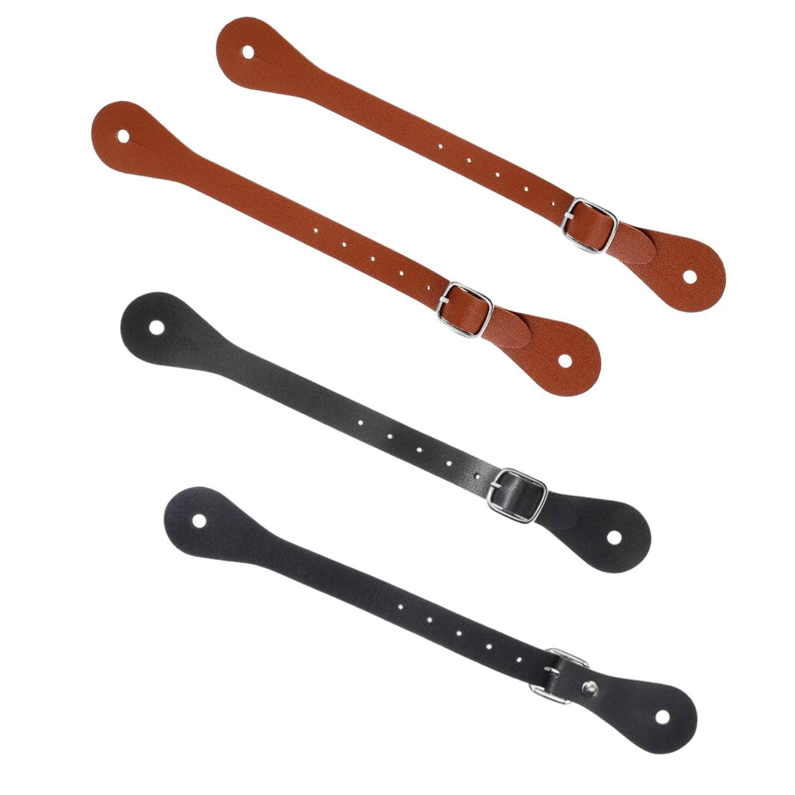Spur Straps Set of 2 Spur Belt for Outdoor Equestrian Horse Riding ...