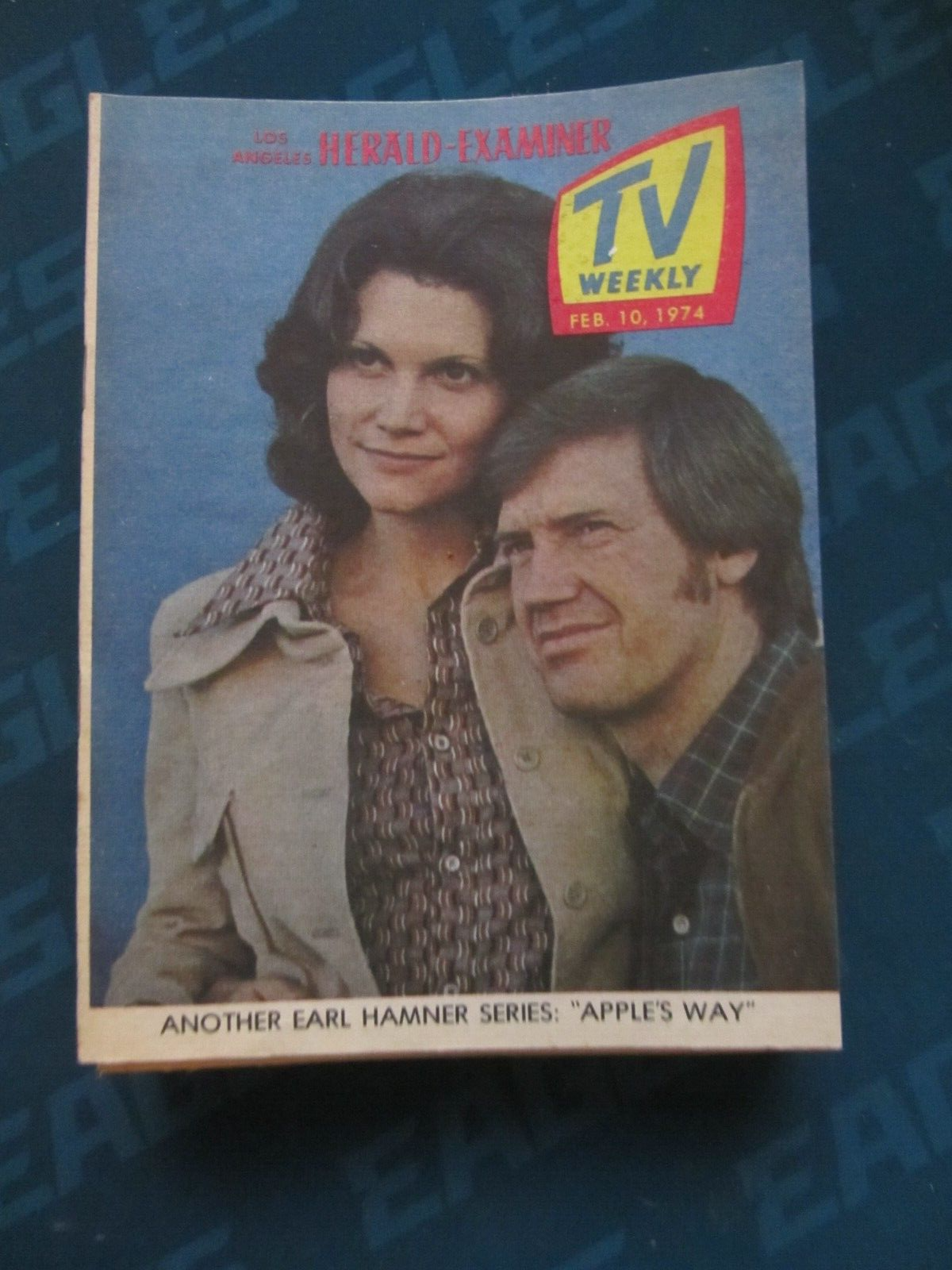 TV Weekly Magazine Regional TV Guide February 1974 Apple's Way Earl ...