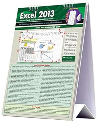 Excel 2013 (Quick Study Easel), BarCharts, Inc., New Book 9781423222897 ...