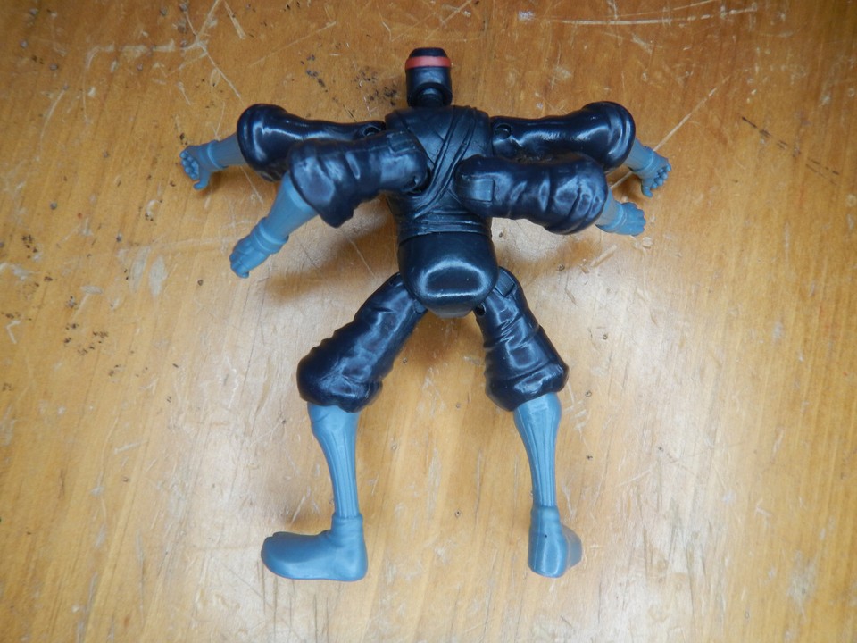 2014 Playmates TMNT Cyborg Foot Clan Four-armed Figure 5" - Loose ...