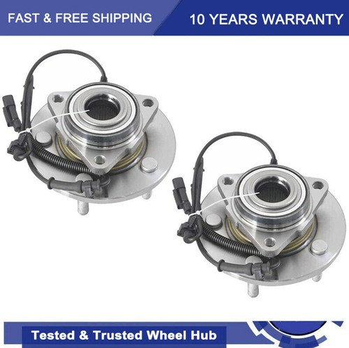 Front Wheel Bearing Hub Assembly Pair for 2012-2017 2018 Ram 1500 5.7L ...