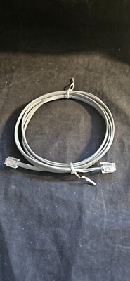 New 6 Ft 6 Foot 6" Gray Flat RJ-12 2-pin Phone cable- (15137) | eBay