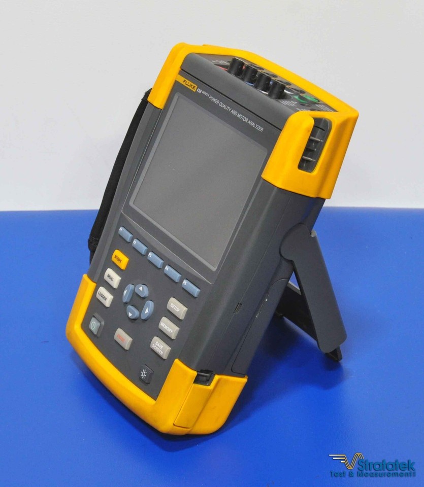 Fluke 438-II Power Quality and Motor Analyzer 3000A CTs 3-Phase PQA ...