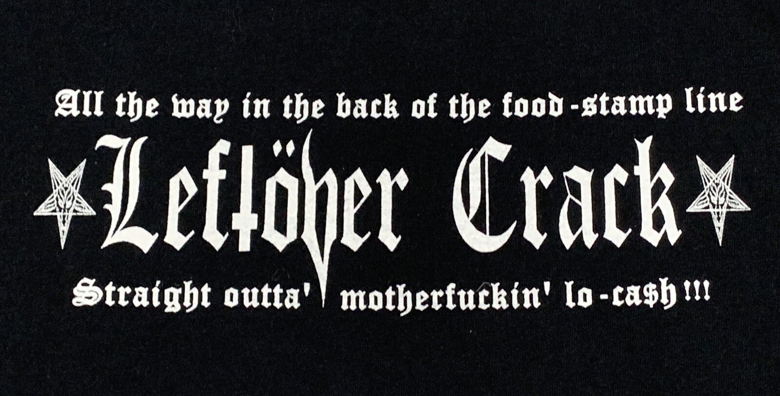 RARE Vintage Leftover Crack Kids School Shirt Medium … - Gem