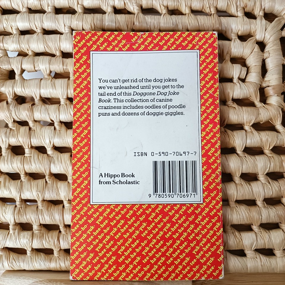 Doggone Dog Joke Book By R.L. Stine Goosebumps Author 1987 Vintage ...