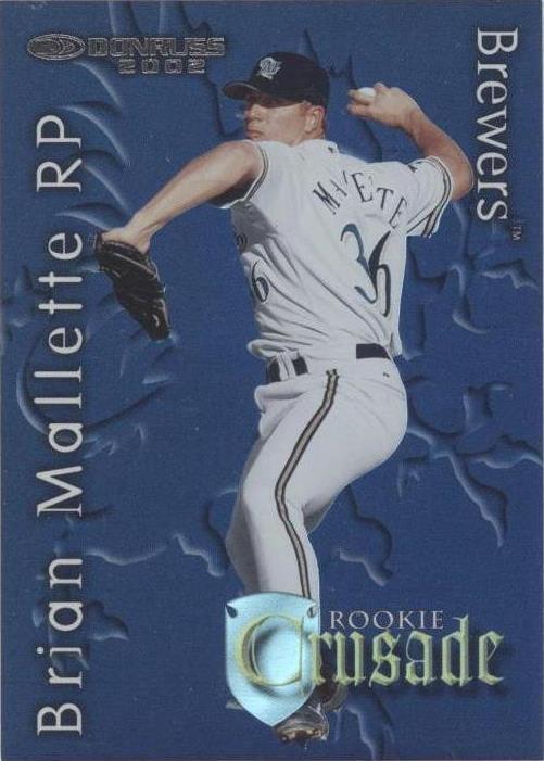 2002 Donruss The Rookies - Crusade Brian Mallette #RC-46 /1500 (RC) for ...