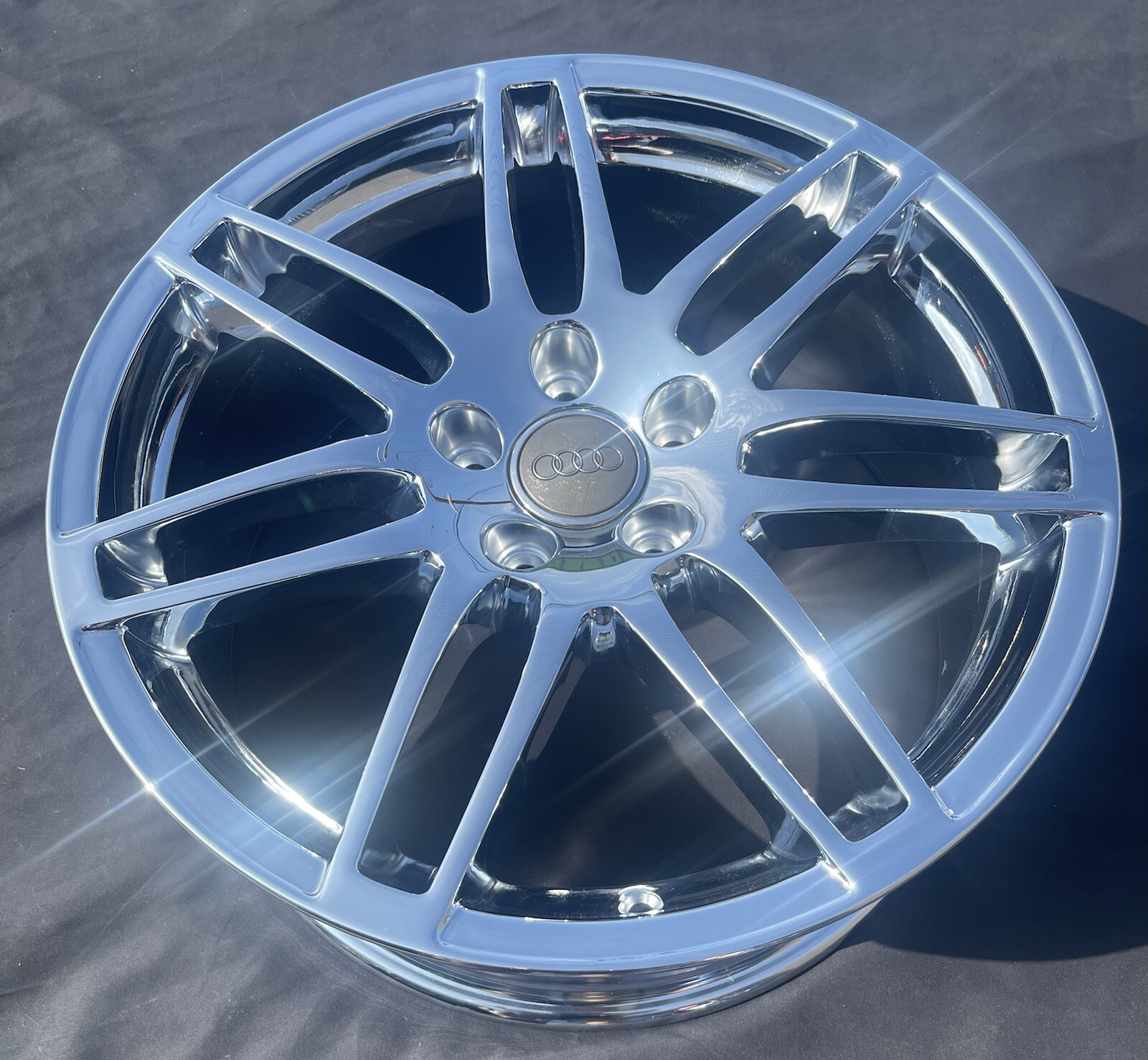 4- New Chrome 18" Audi A4 OEM Wheels RIMS 58941 | eBay