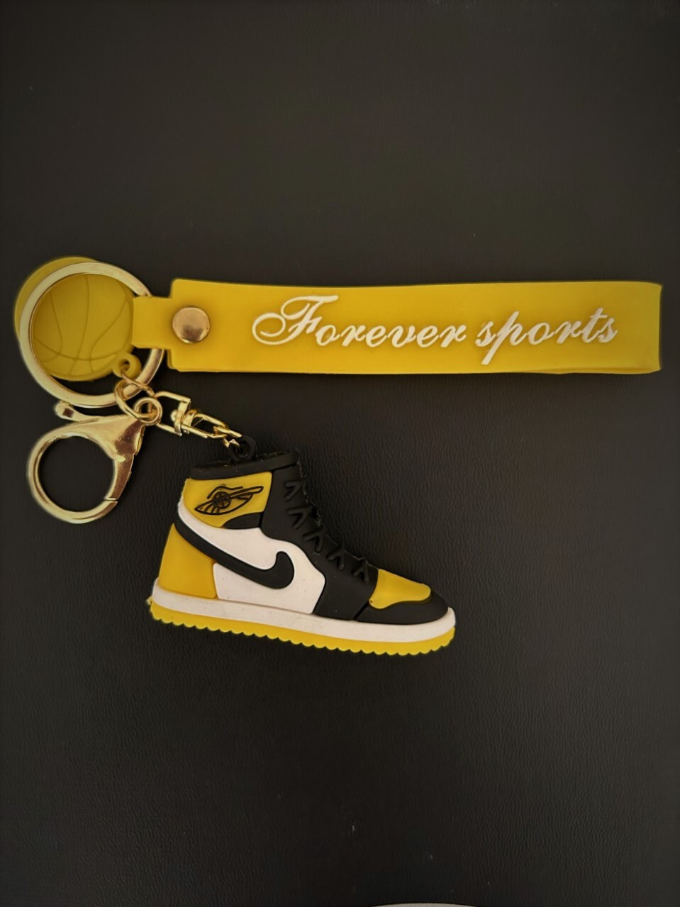 Jordan 1 Nike 3D Keyring Keychain 8 COLOURS 🟥🟧🟨🟩🟦🟪 Sneaker Style Gift ...