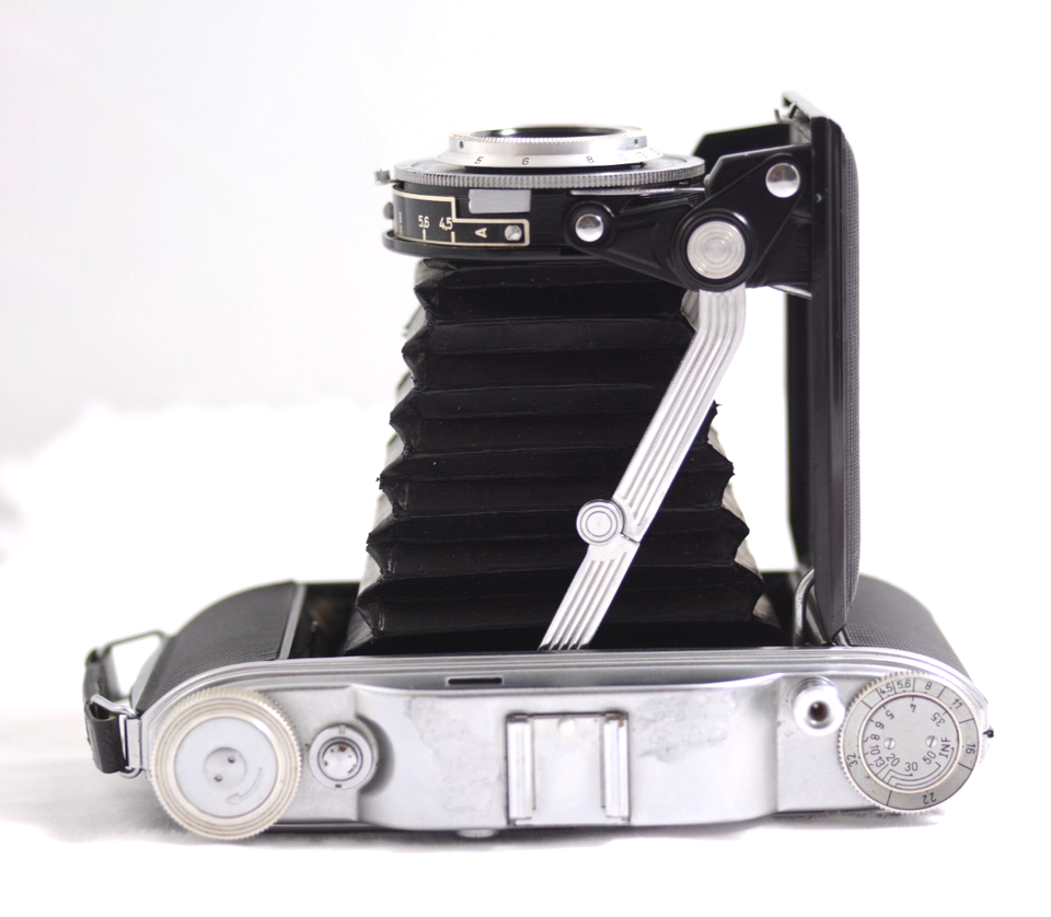 VINTAGE ANSCO VIKING 120 ROLL FILM BELLOWS FOLDING CAMERA 1953 ...