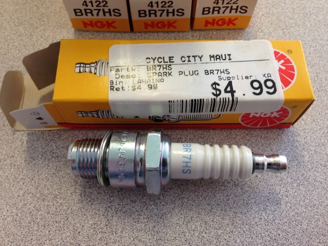 NGK Spark Plug 4122 Br7hs Nickel Standard for sale online | eBay