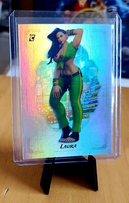 2023 Cardsmiths Street Fighter Series 1 Laura #36 Rainbow Holofoil ...