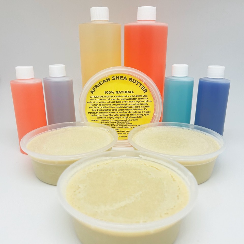Raw African Shea Butter Scented Fragrance Organic Pure Unrefined ...