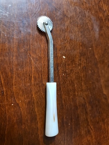 Vintage Dritz Tracing Wheel Bakelite Perforating Tool Marbled Handle | eBay